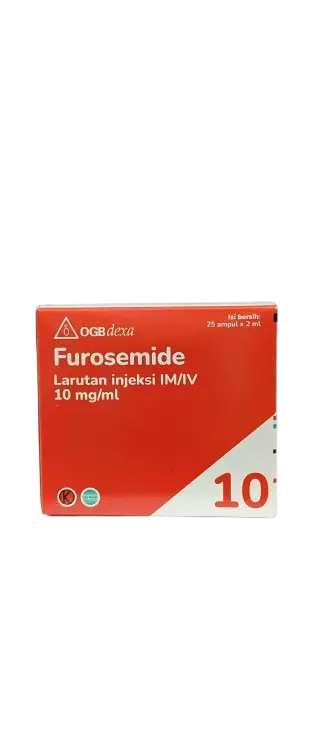 FUROSEMIDE 10 MG INJEKSI Box/25 Ampul (DEXA) | Tabi Anugerah Pharmindo ...