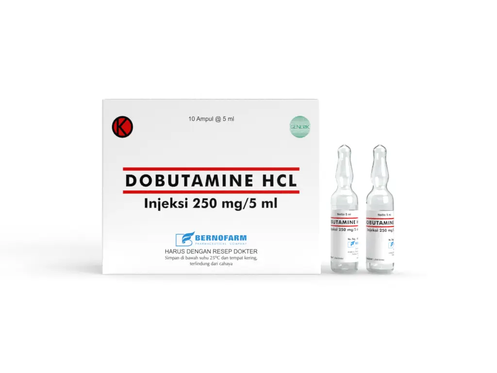 DOBUTAMINE HCL 250 MG/5 ML INJ | Tabi Anugerah Pharmindo Jayapura