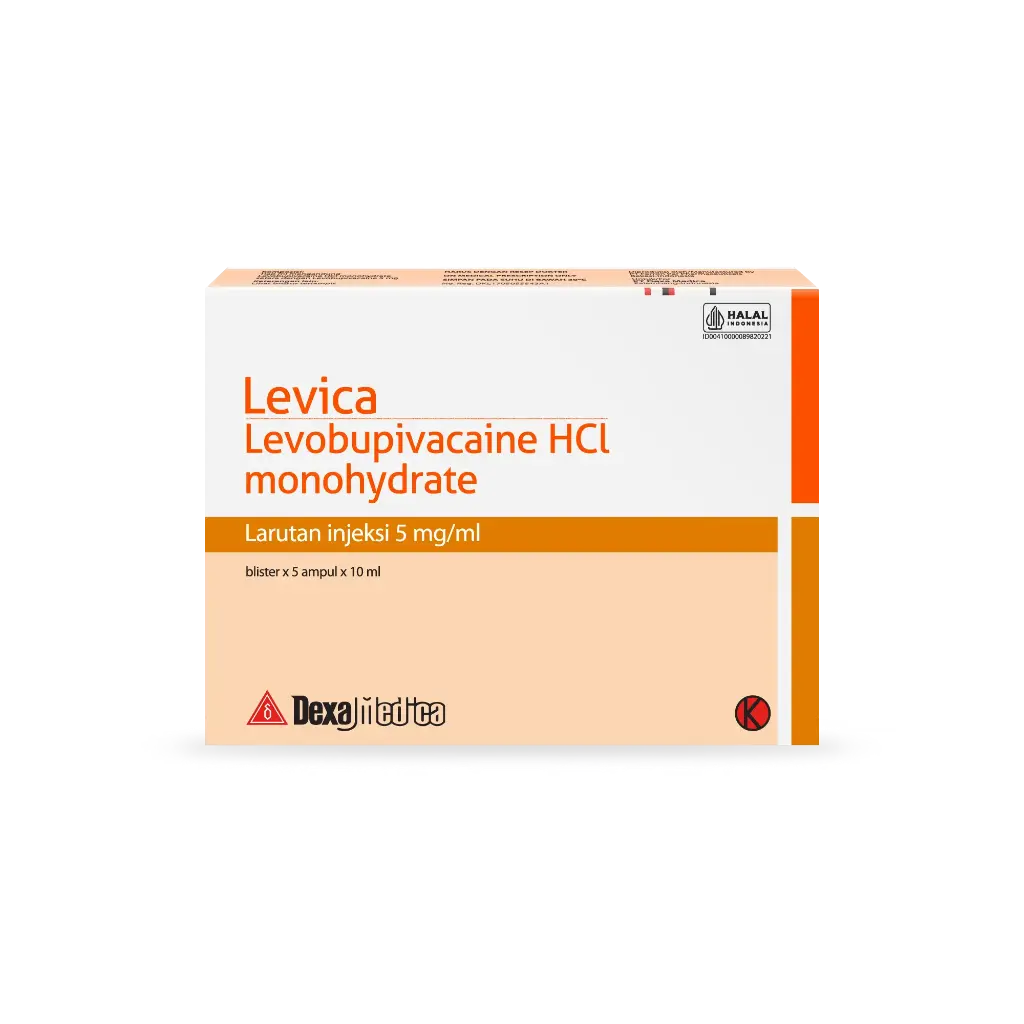 LEVICA INJEKSI 50MG/10 ML | Tabi Anugerah Pharmindo Jayapura
