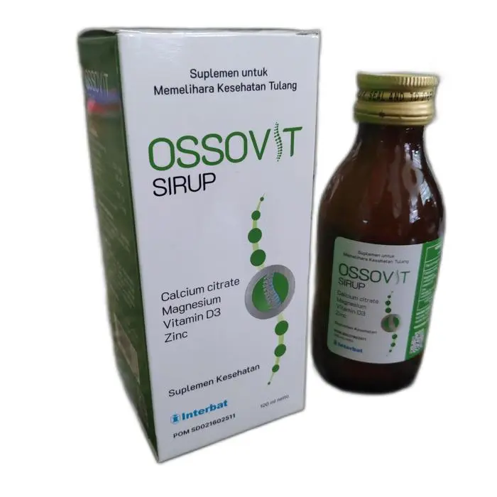 OSSOVIT SYRUP 100 ML | Tabi Anugerah Pharmindo Jayapura