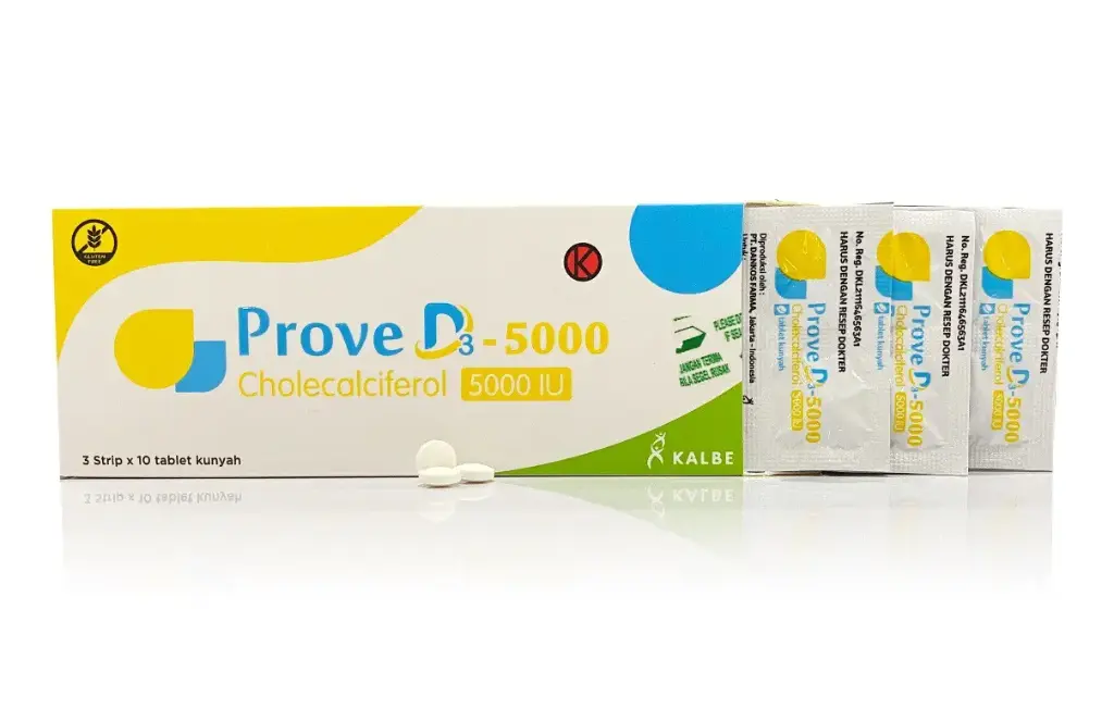 PROVE D3 5000 Box/30 Tab (KALBE) | Tabi Anugerah Pharmindo Jayapura